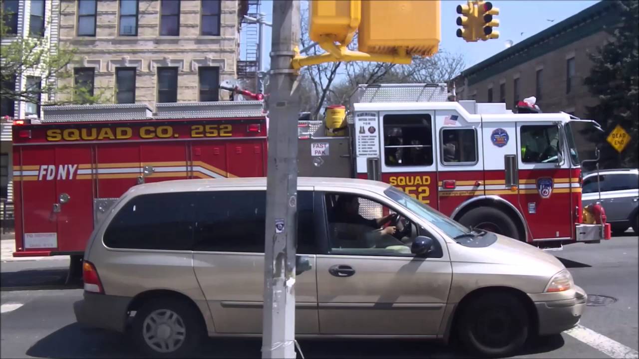 FDNY Squad 252 4-21-2016 - YouTube