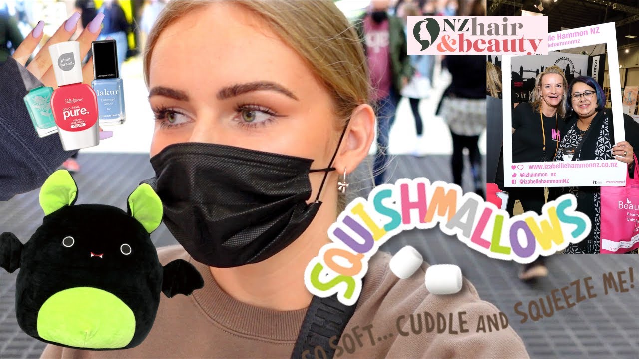 VLOG // NZ Hair and Beauty Expo, Squishmallow Hunting & More! - YouTube