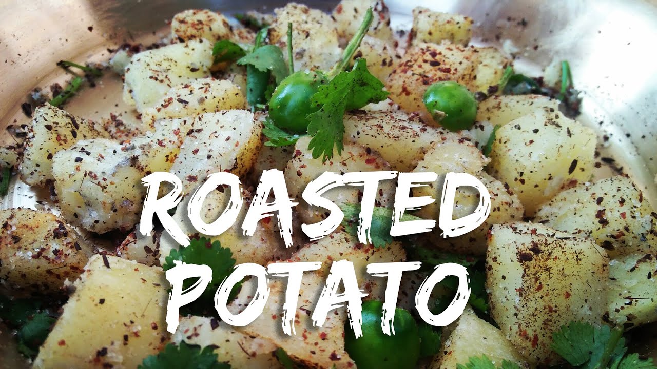 How to make roasted potato recipe |MASALA ROAST POTATOES |Alu Pora ...