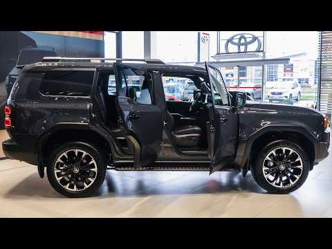 2026 Gray Toyota Land Cruiser Prado Premium 4WD - Luxury SUV in Detail