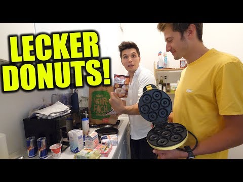Ich backe geile UFO DONUTS mit Rewi,Izzi,Smurf & Jodie