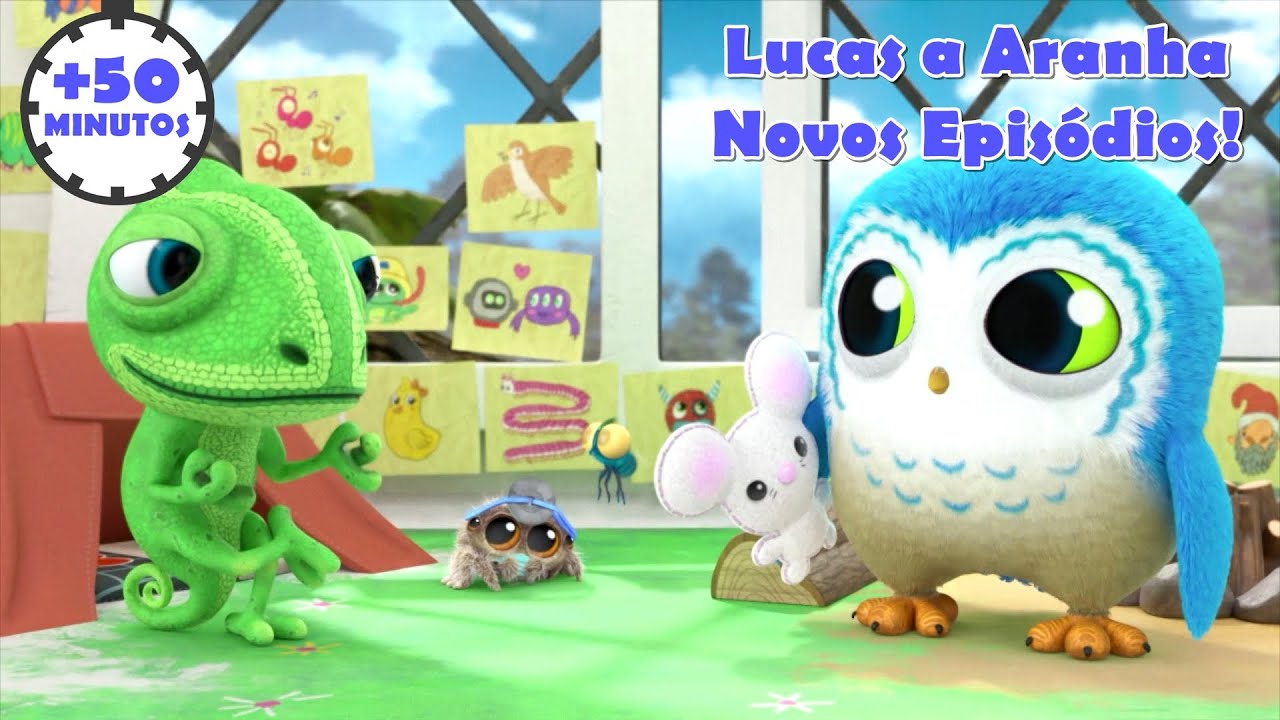 Lucas a Aranha em Português BR | Novos Episódios! | Compilação de +50 ...