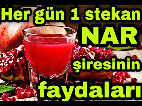 Nar şirəsi. Narin siresinin faydası. Nar sokunun faydali ve zererli terefleri