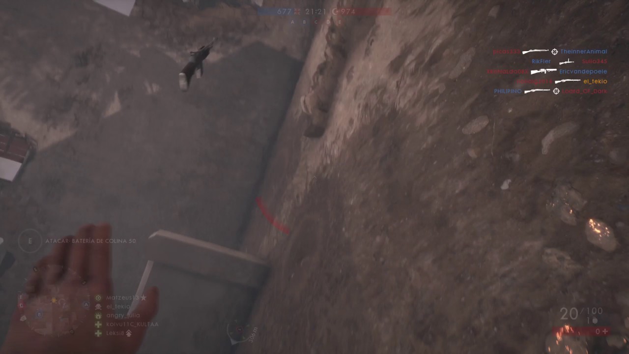 Battlefield 1 - Thanks DICE, great job with netcode, AGAIN - YouTube