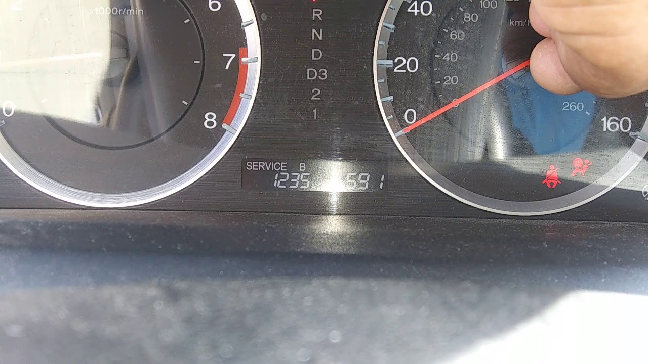 Reset 2010 Honda Accord Oil Light