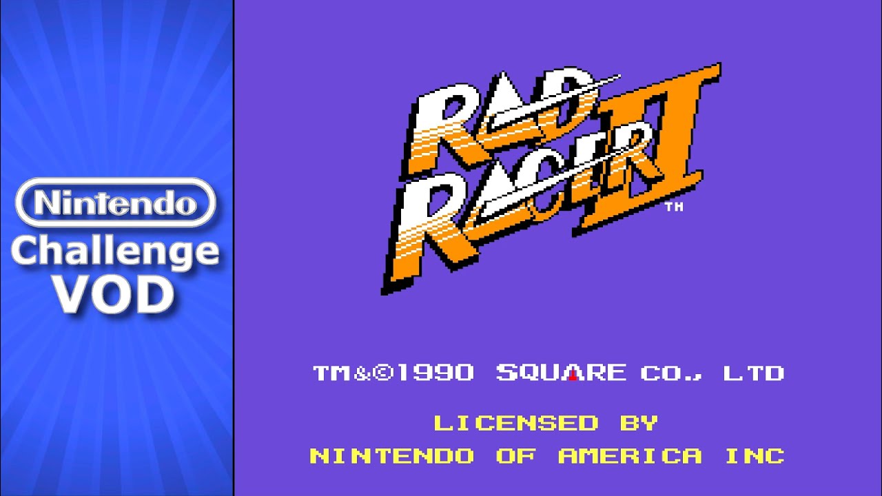 [VOD] Beating EVERY Nintendo Game | Rad Racer II (PlayChoice-10) | Game ...