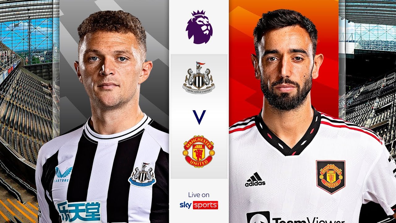 Recreating the game from yesterday Newcastle Fc vs Manchester United ...