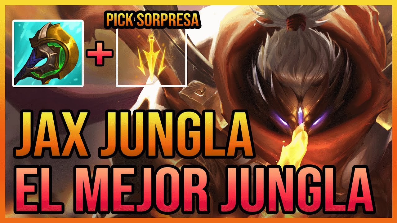 PARTIDAZA con JAX JUNGLA S12 ESPAÑOL | CÓMO JUGAR JAX JG GAMEPLAY ...