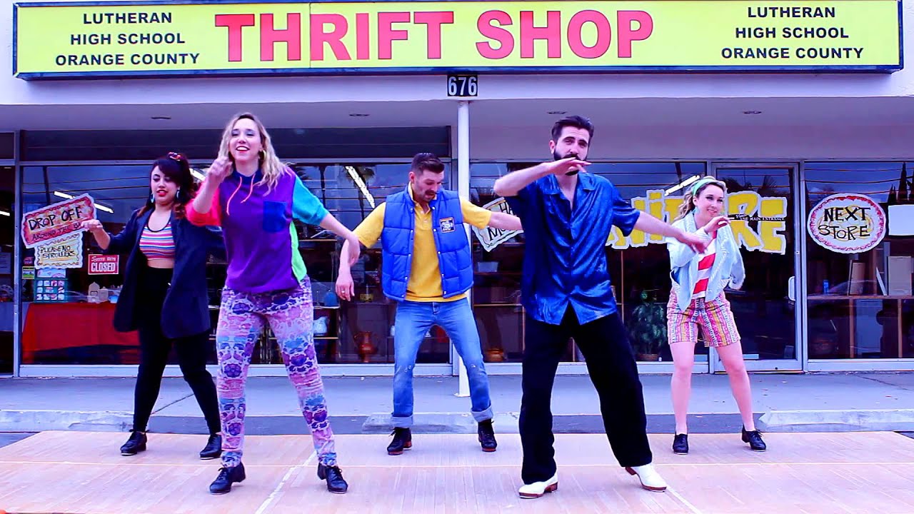 Poppin' Taps, Macklemore & Ryan Lewis Cover - A "Thrift Shop" Tap Dance ...