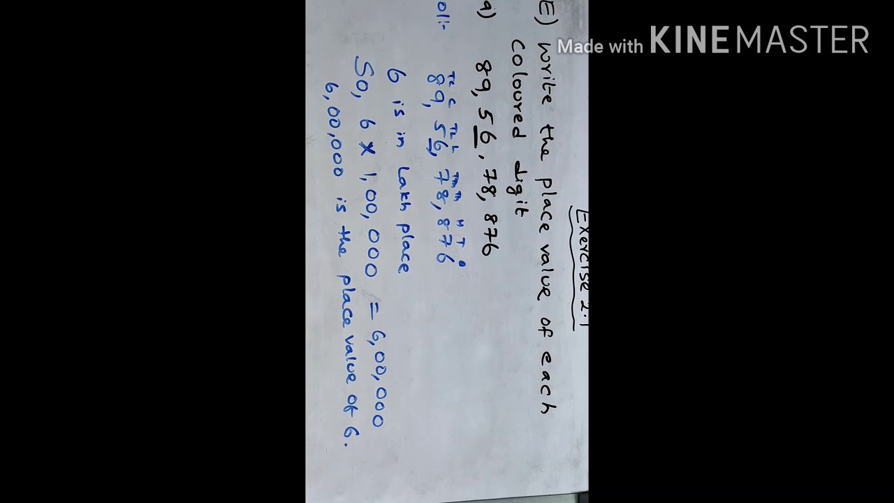 5th math chapter 2 - Exercise 2.1 - YouTube