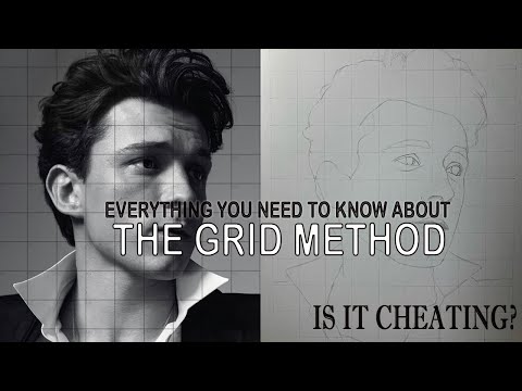 LERNEN SIE, WIE MAN MITHILFE DES RASTERS ZEICHNET!! EINFACH!!!