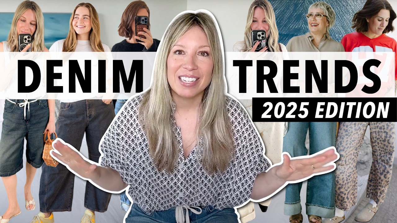 These Denim Trends Are Taking Over in 2025 - YouTube