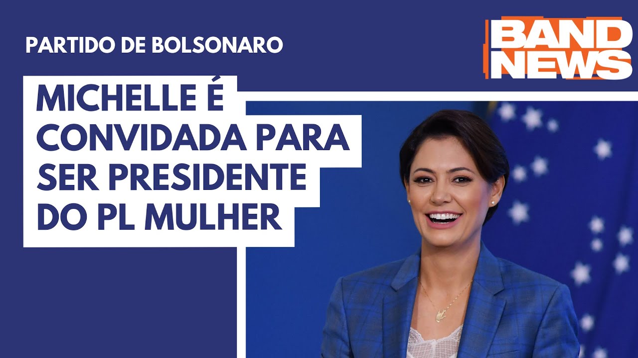 Michelle é convidada para ser presidente do PL Mulher - YouTube