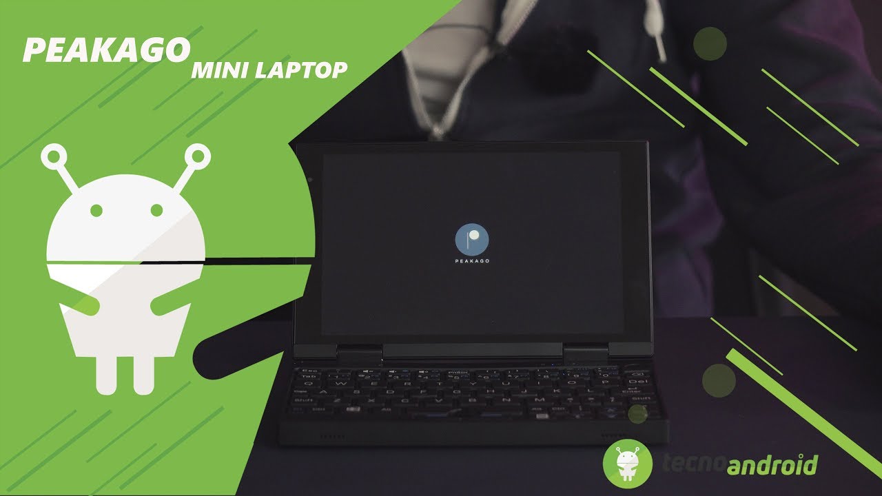 RECENSIONE PEAKAGO, il MINI LAPTOP che ENTRA in TASCA! - YouTube