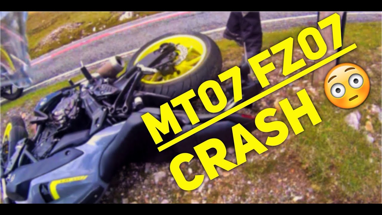 MT07 FZ07 CRASH/ACCIDENT - YouTube
