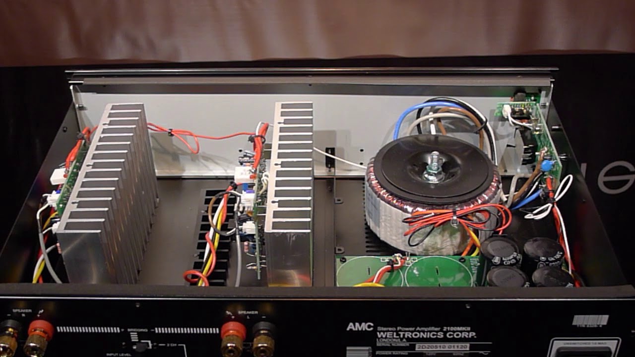 AMC 2100 MkII Power Amp now at True Audiophile - YouTube