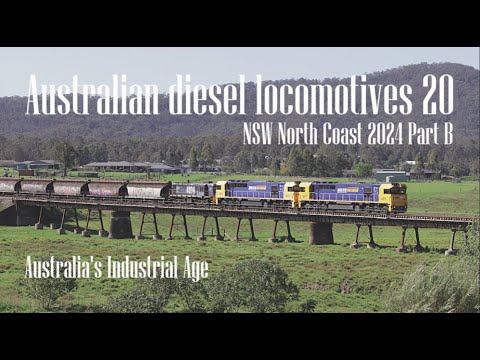 Australian diesel locomotives No 20 - YouTube