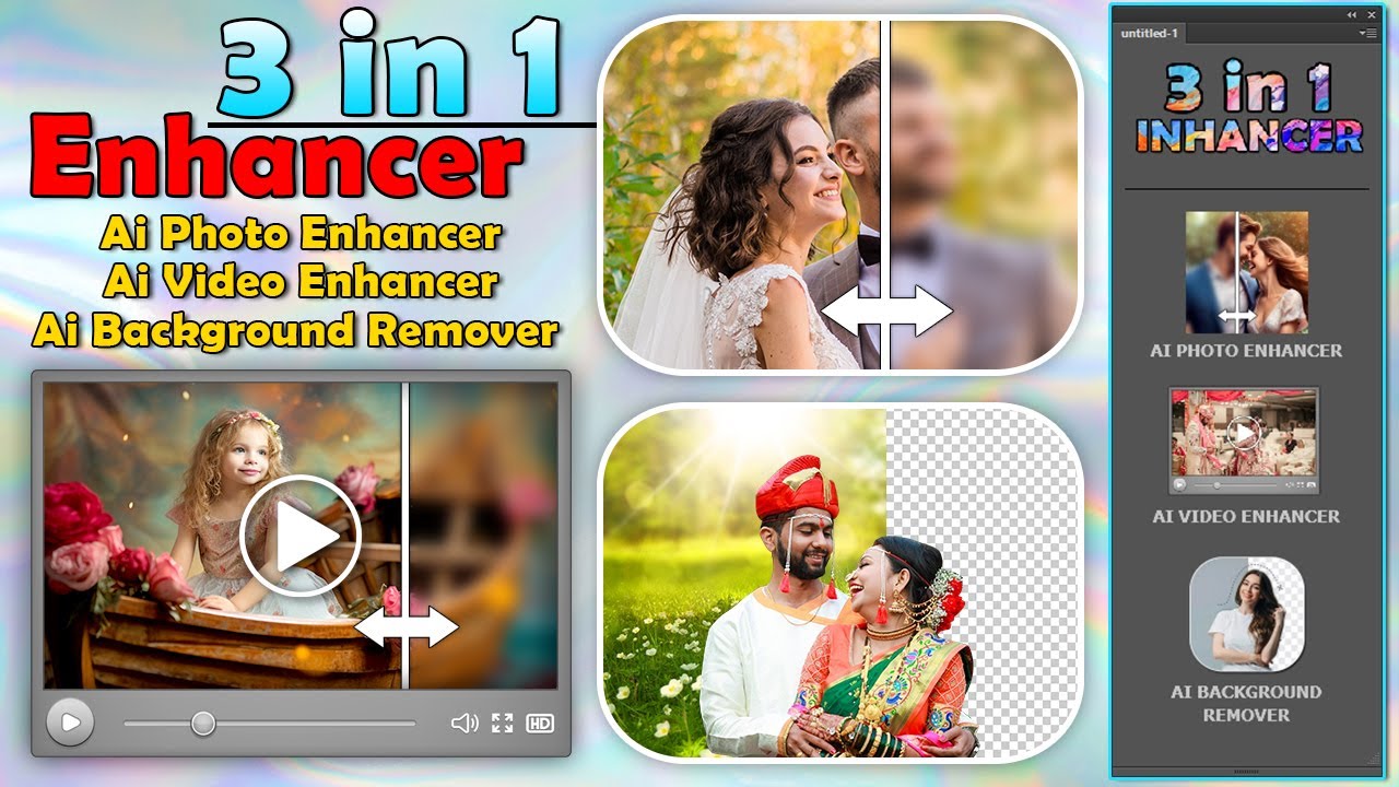 💎 Ai Photo Enhancer ll Ai Background Remover ll Ai Video Enhancer ll 3 ...