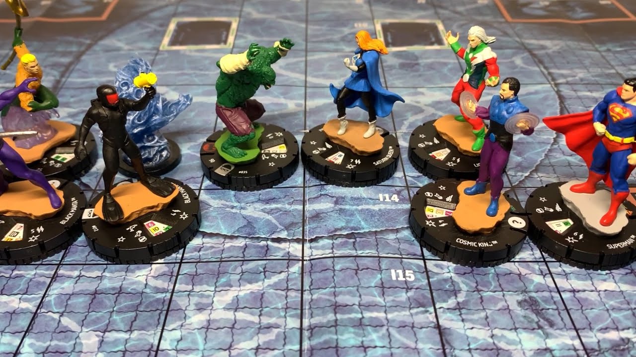 HEROCLIX EN ESPAÑOL: PARTIDA - PRESENTACIÓN DE EQUIPOS - YouTube