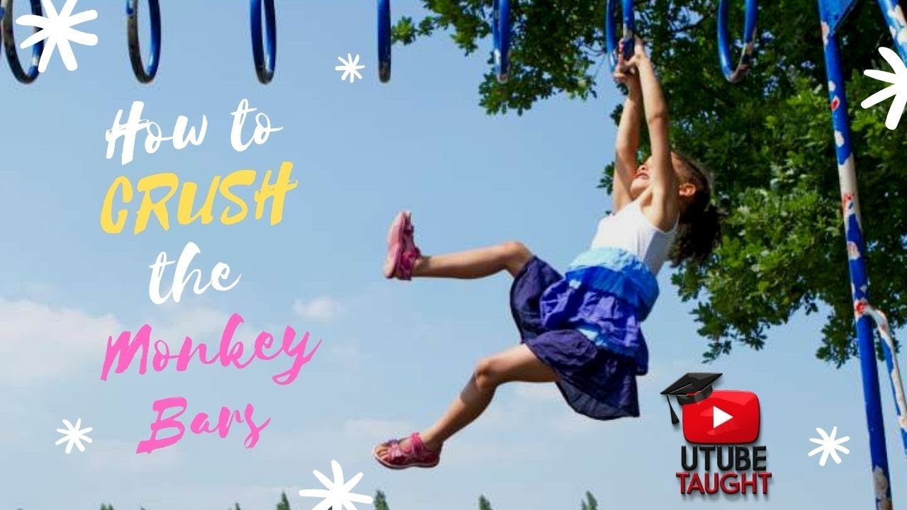Learn How to crush the Monkey Bars - Kids hands get ripped up learning ...