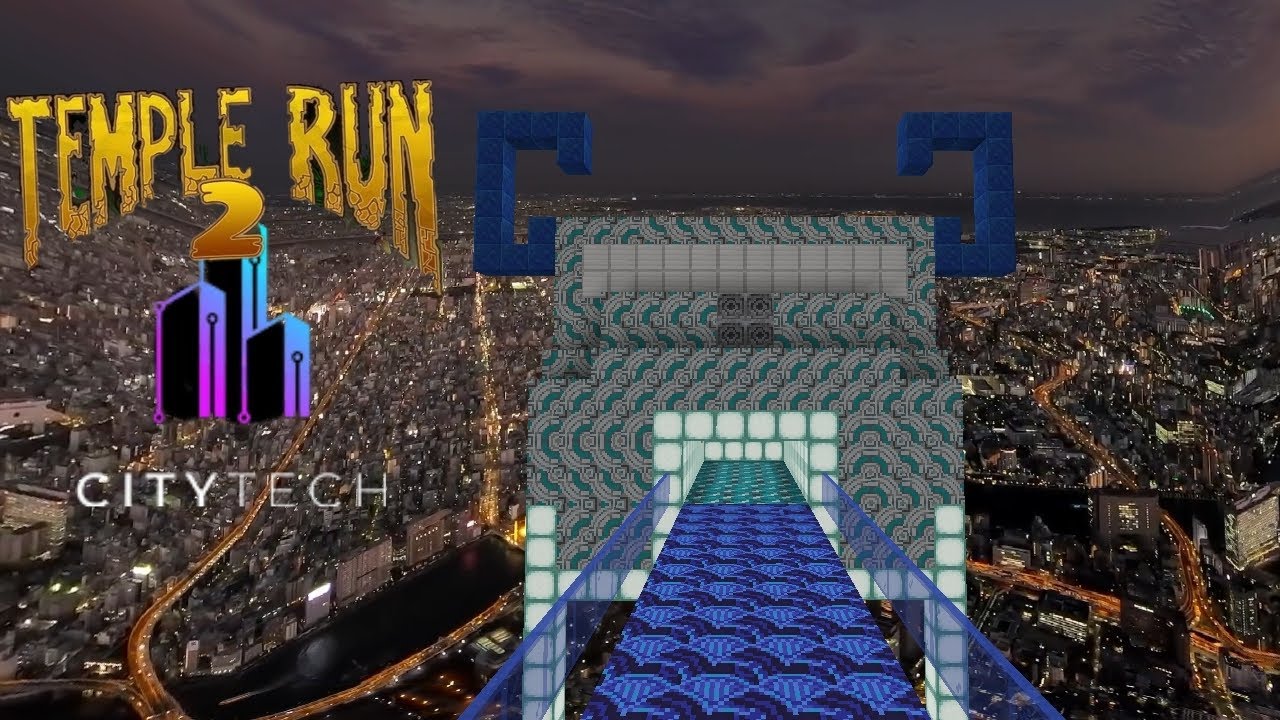 Temple run 2 Minecraft | Technological City Trailer 2025 - YouTube
