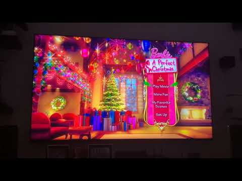 Barbie: A Perfect Christmas (2011) - Dvd Menu Walkthrough