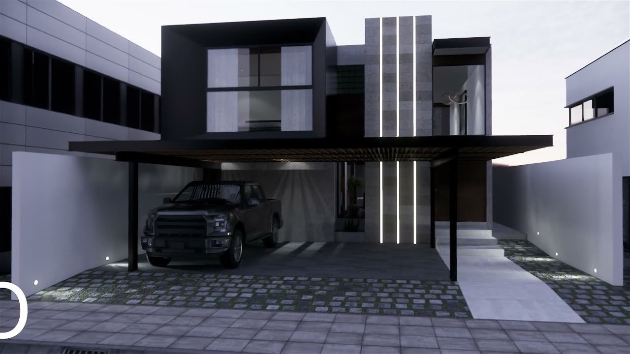 Moira house (night view) - YouTube