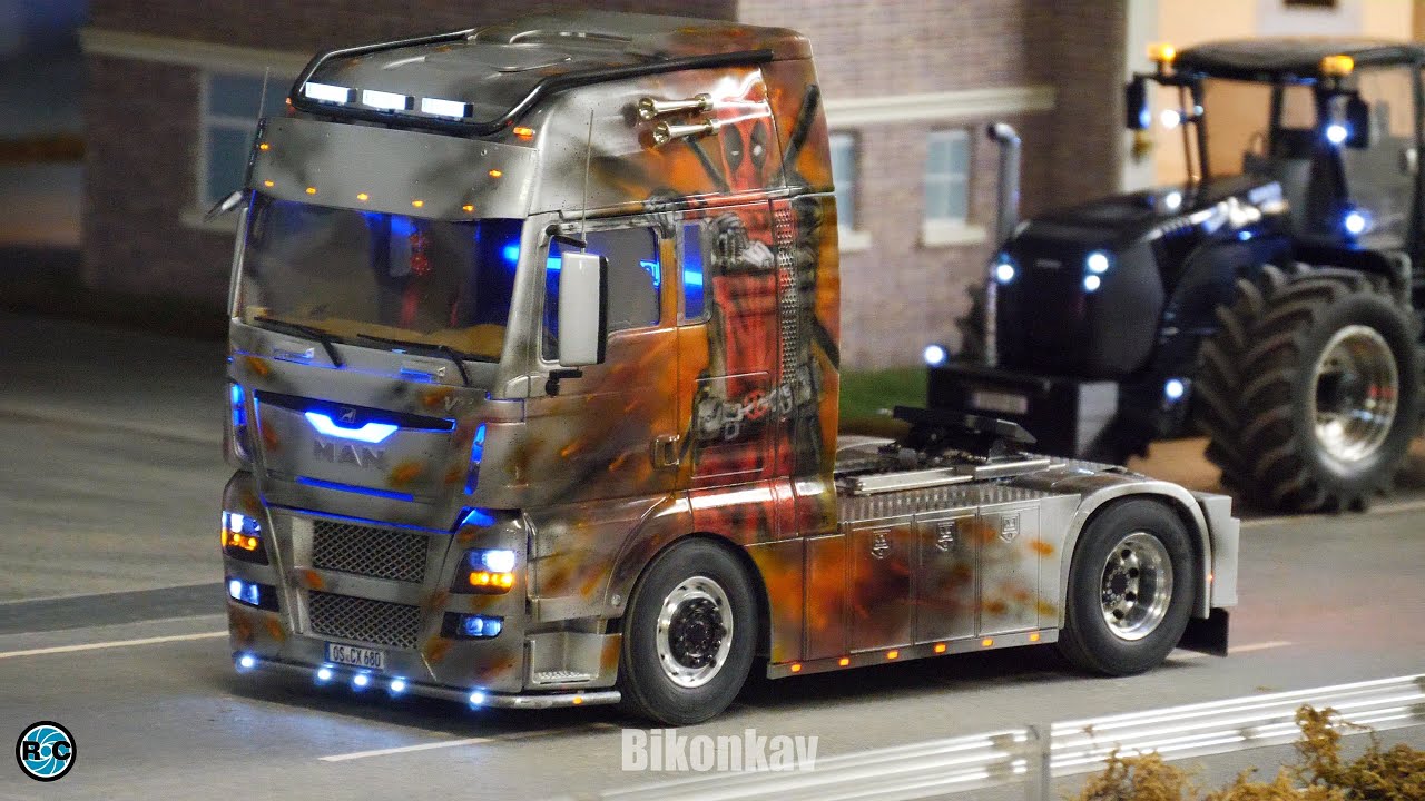 Deadpool’s Airbrushed RC Truck Dominates the Parcours at MTC Osnabrück ...
