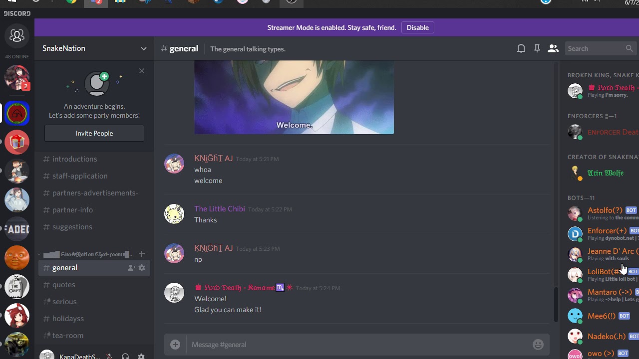 Join my Discord? - YouTube