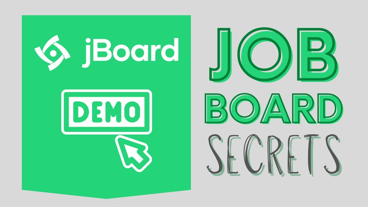 JBoard founder demos Job Board Software - YouTube