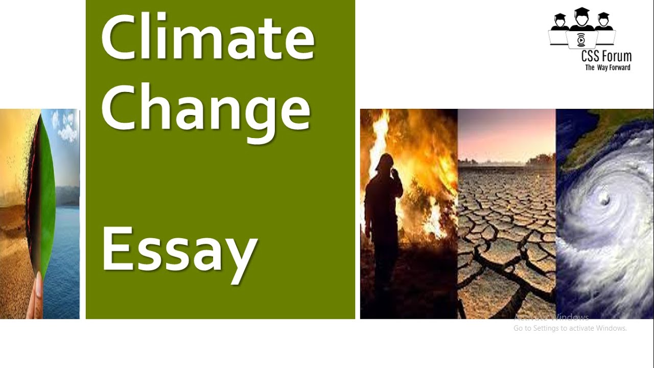 climate change Essay | Climate Change | Climate Change in Pakistan ...