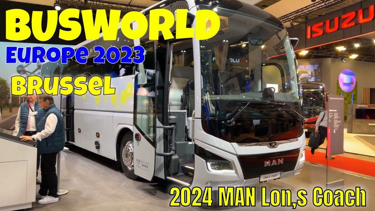 2024 MAN Lion,s Coach - Interior Anf Exterior Busworld Europe 2023 ...