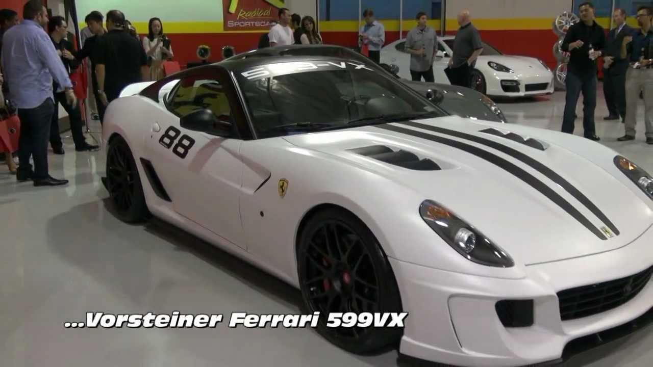 Modified Ferrari 599-The Vorsteiner Ferrari 599VX - YouTube