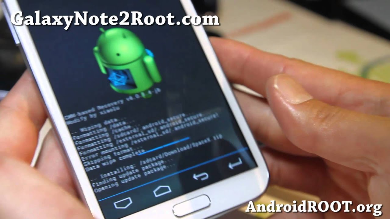 How to Install Custom ROM on Rooted Galaxy Note 2! - YouTube
