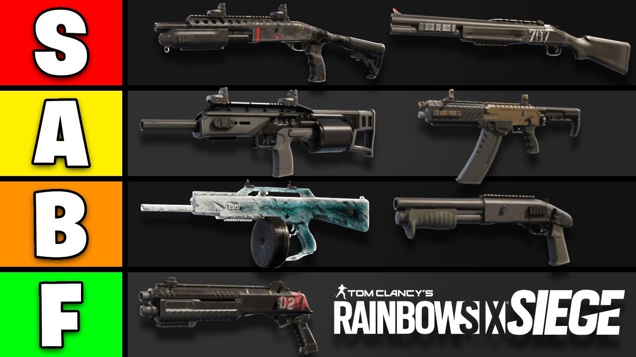 Ranking EVERY R6 Shotgun from WORST to BEST! (Y9S3) - YouTube