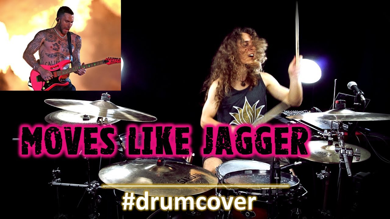 Moves Like Jagger - Drum Cover - Maroon 5 feat. Christina Aguilera ...