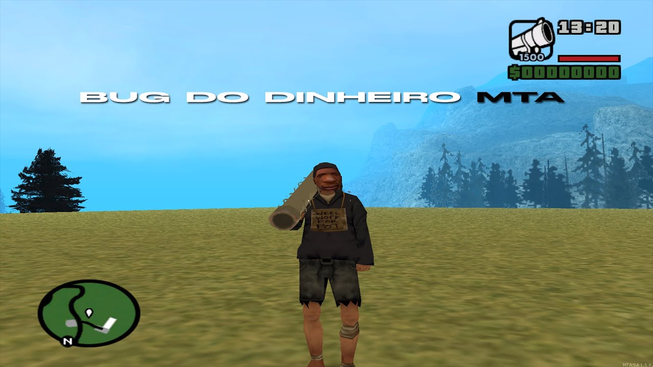 BUG DO DINHEIRO MTA - ANTI RP - YouTube