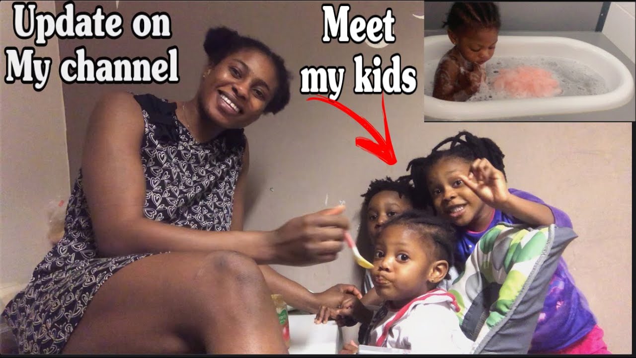 Unedited night routine” with my kids | update about my channel - YouTube