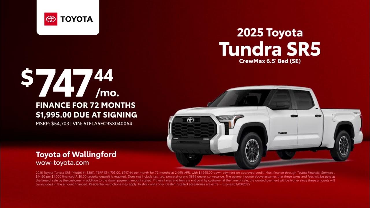 Toyota Tundra 02/26/2025 5006733 - YouTube