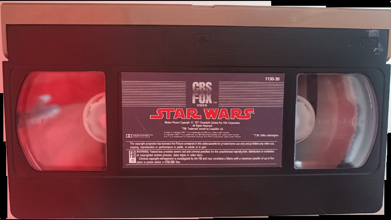 Opening to Star Wars 1983 VHS (1984 Hi-Fi print) - YouTube
