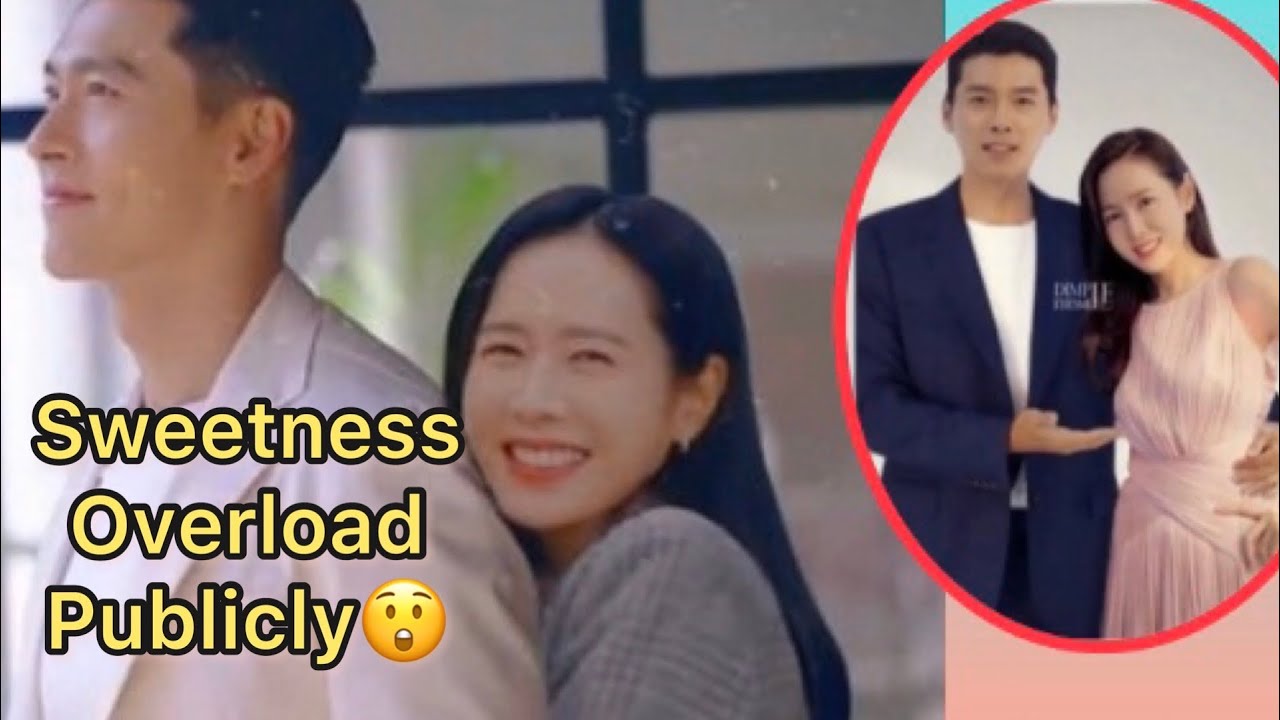 Hot Issue! Hyun bin and Son Yen Jin sweetness overload publicly ️😲 - YouTube