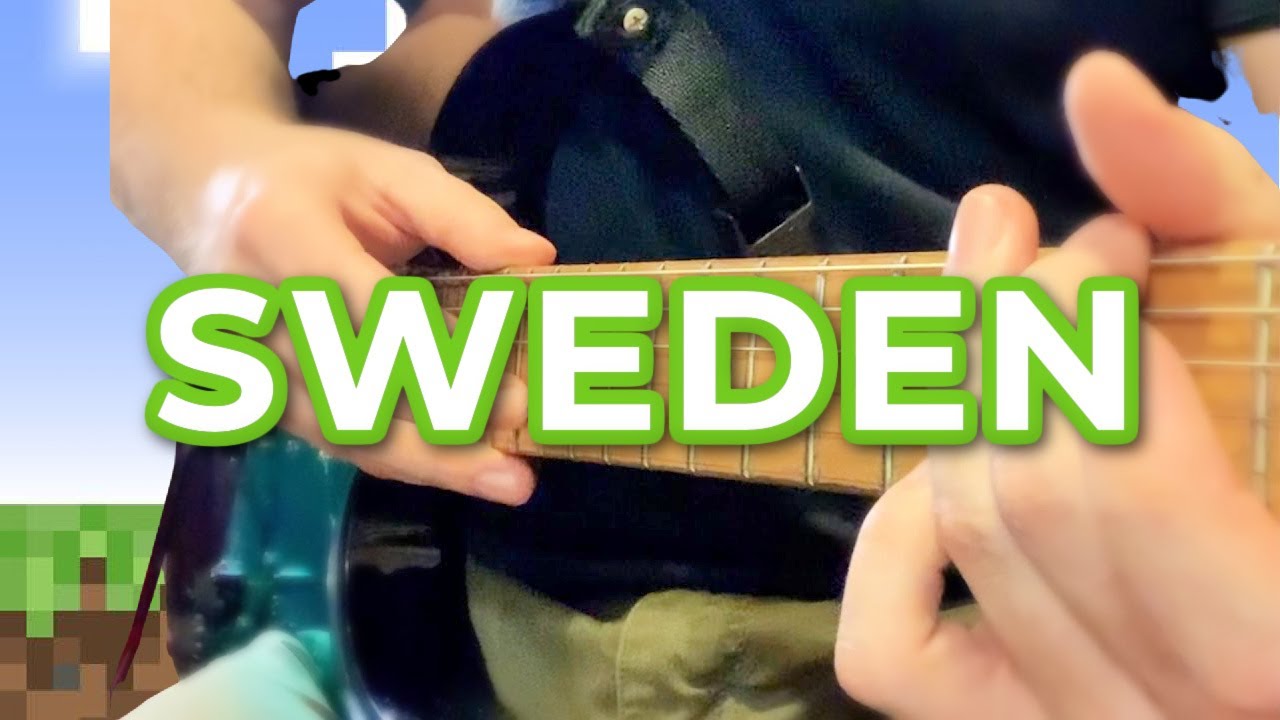 MINECRAFT - SWEDEN - C418 (Guitar Cover) - YouTube