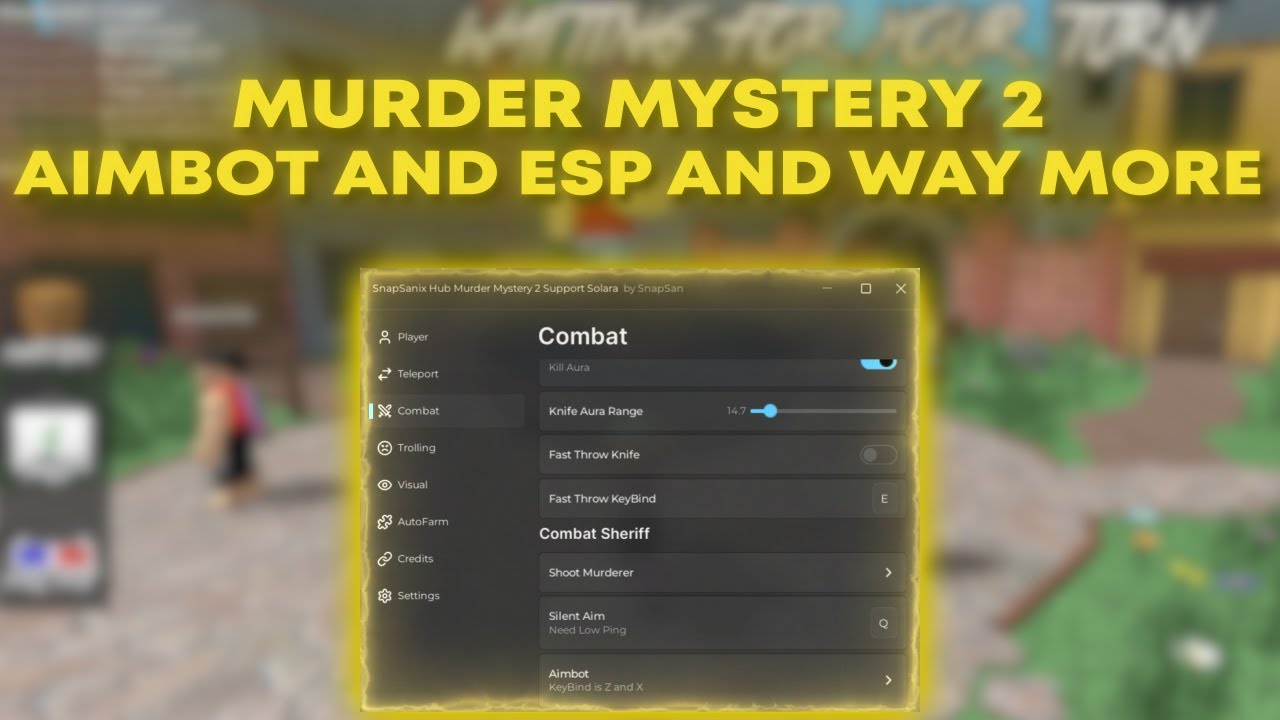 Roblox Murder Mystery 2 Script | Aimbot | ESP | Kill All | Way More ...