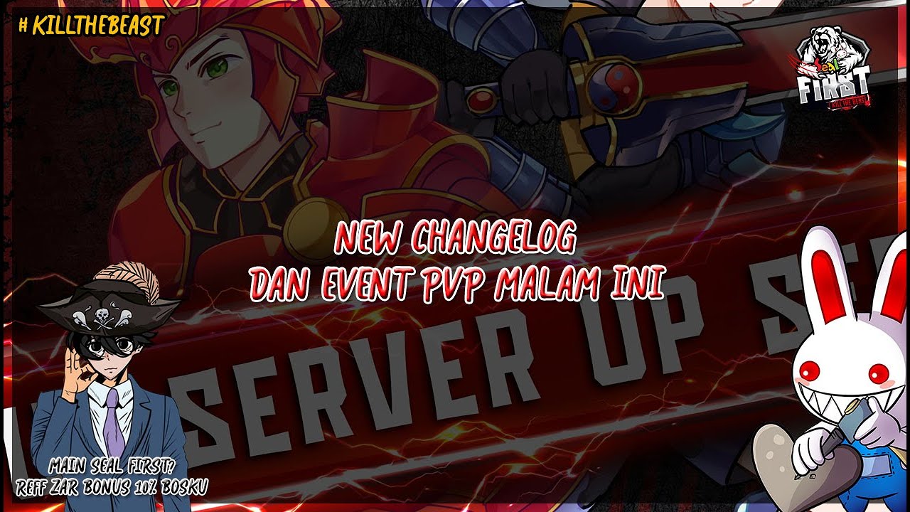 [LIVE] NEW CHANGELOG + PARTISIPAN PVP | Seal First : Kill the Beast | Seal Private Server - YouTube