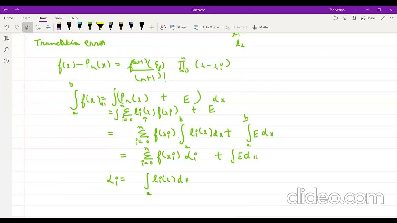L31_Numerical integration: Trapezoidal and Simpson rule - YouTube