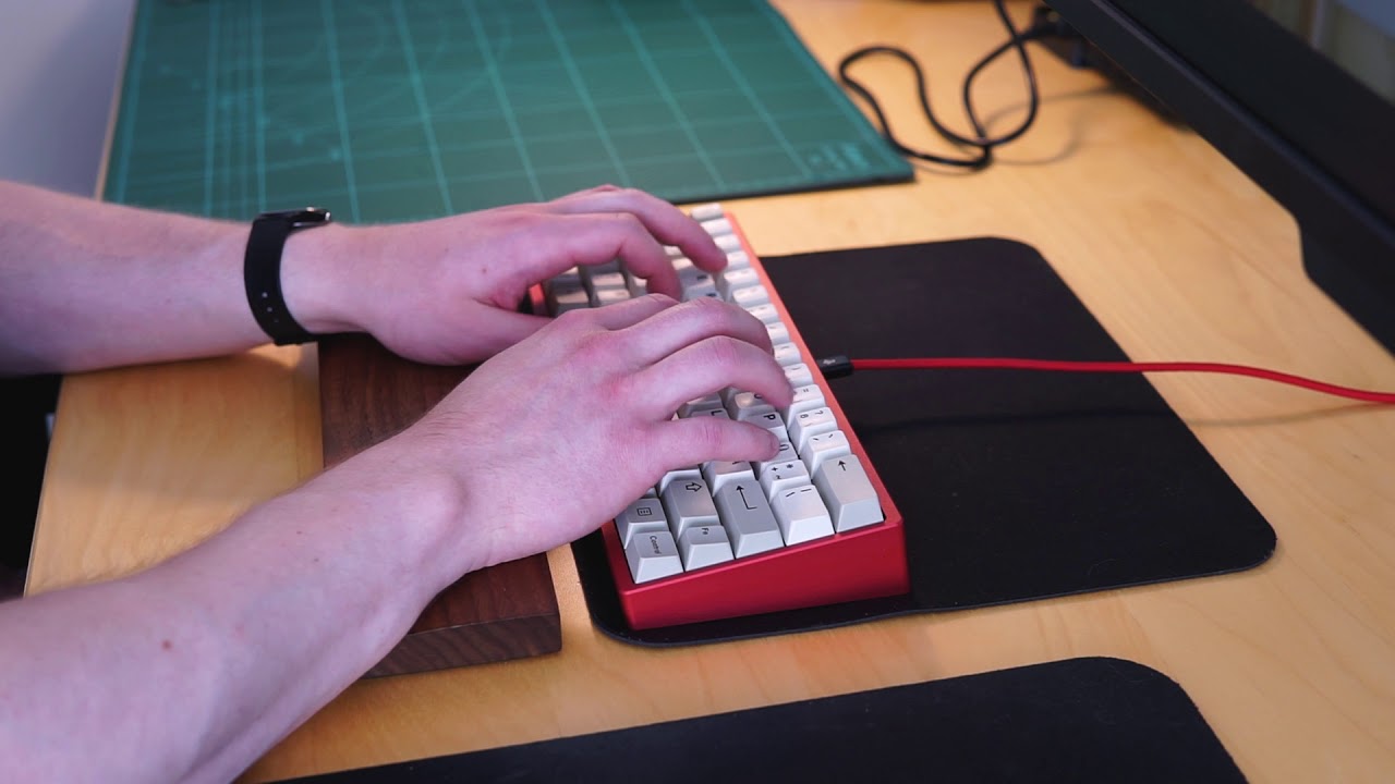 OTD 356 mini v1 typing sounds (Vintage MX Black) - YouTube