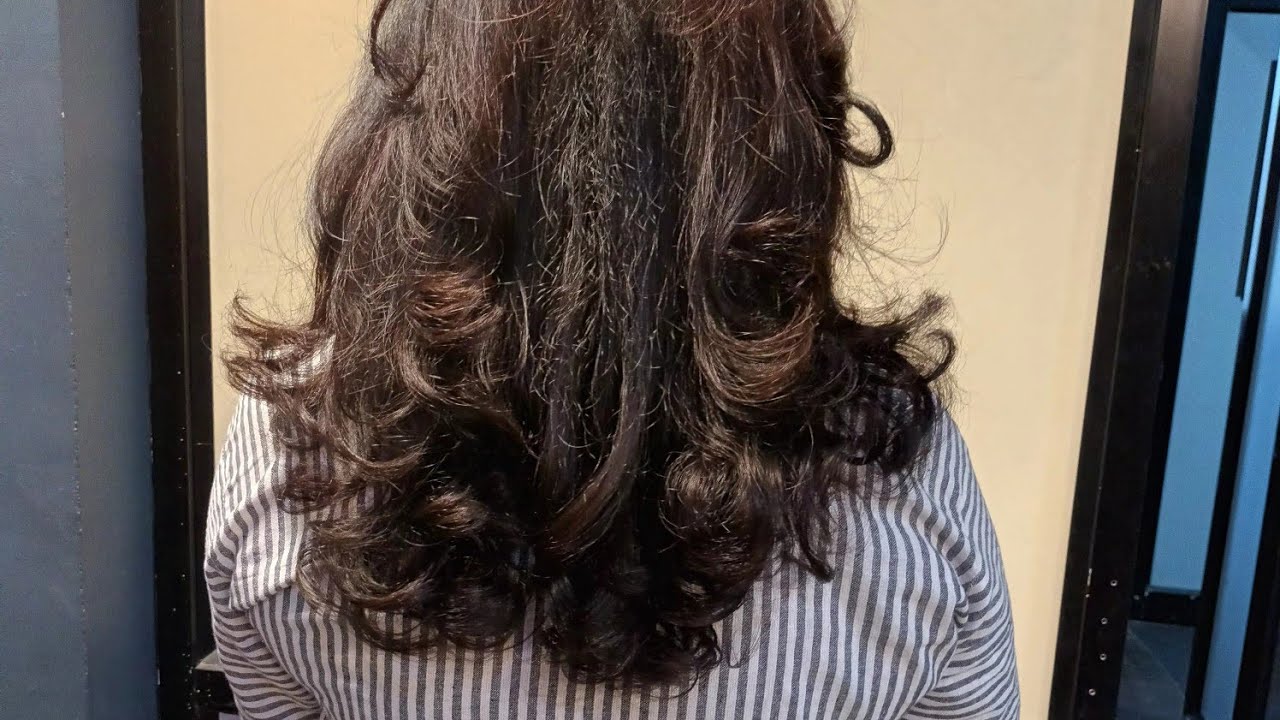 how to cut shoulder length step haircut 2023/ tutorials haircut - YouTube