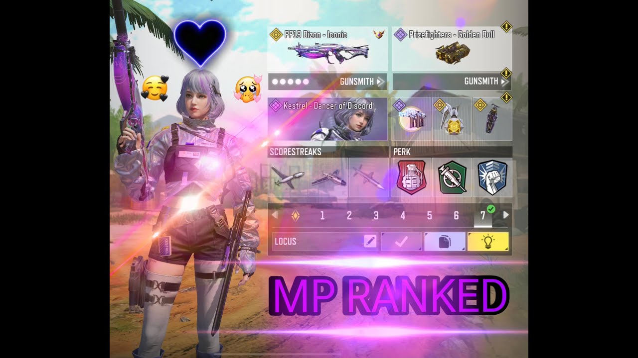 COD MOBILE💜 PP19 BIZZON💜POP IDOL MOST BEAUTIFUL SMG💖 - YouTube
