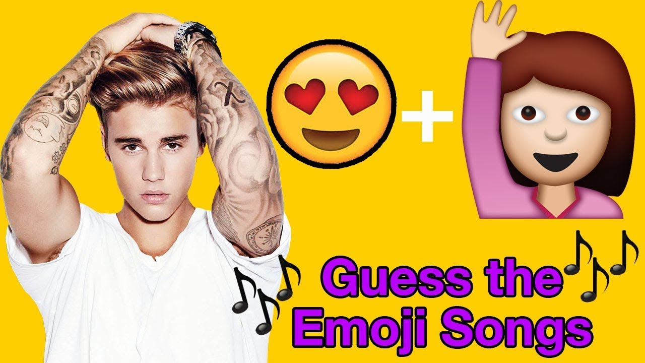 Justin Bieber Emoji Challenge- Guess the Justin Bieber Song | Can you ...