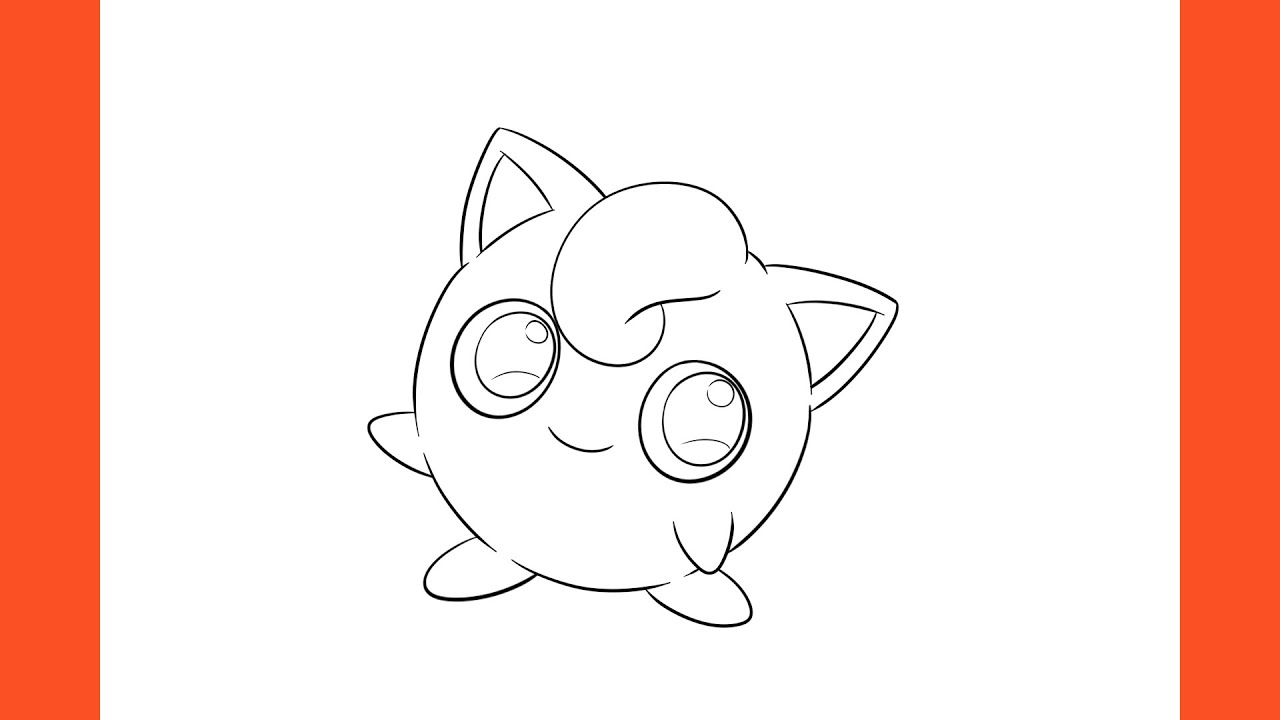 How To Draw Jigglypuff (Pokémon) - YouTube